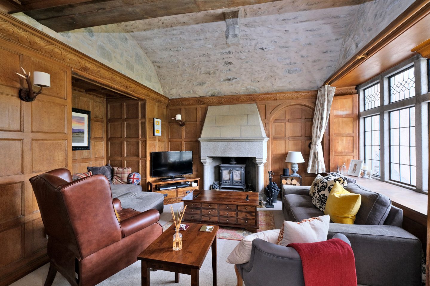 Keith Hall: Live the high life in castle conversion for £320,000