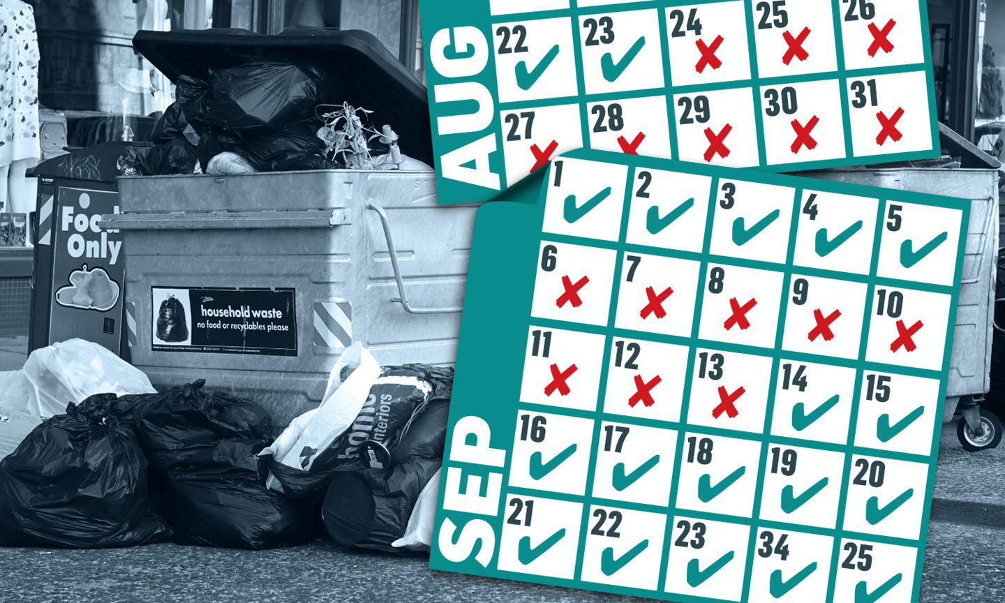 Backlog warnings as bin crews get back to work after strike - Press and ...