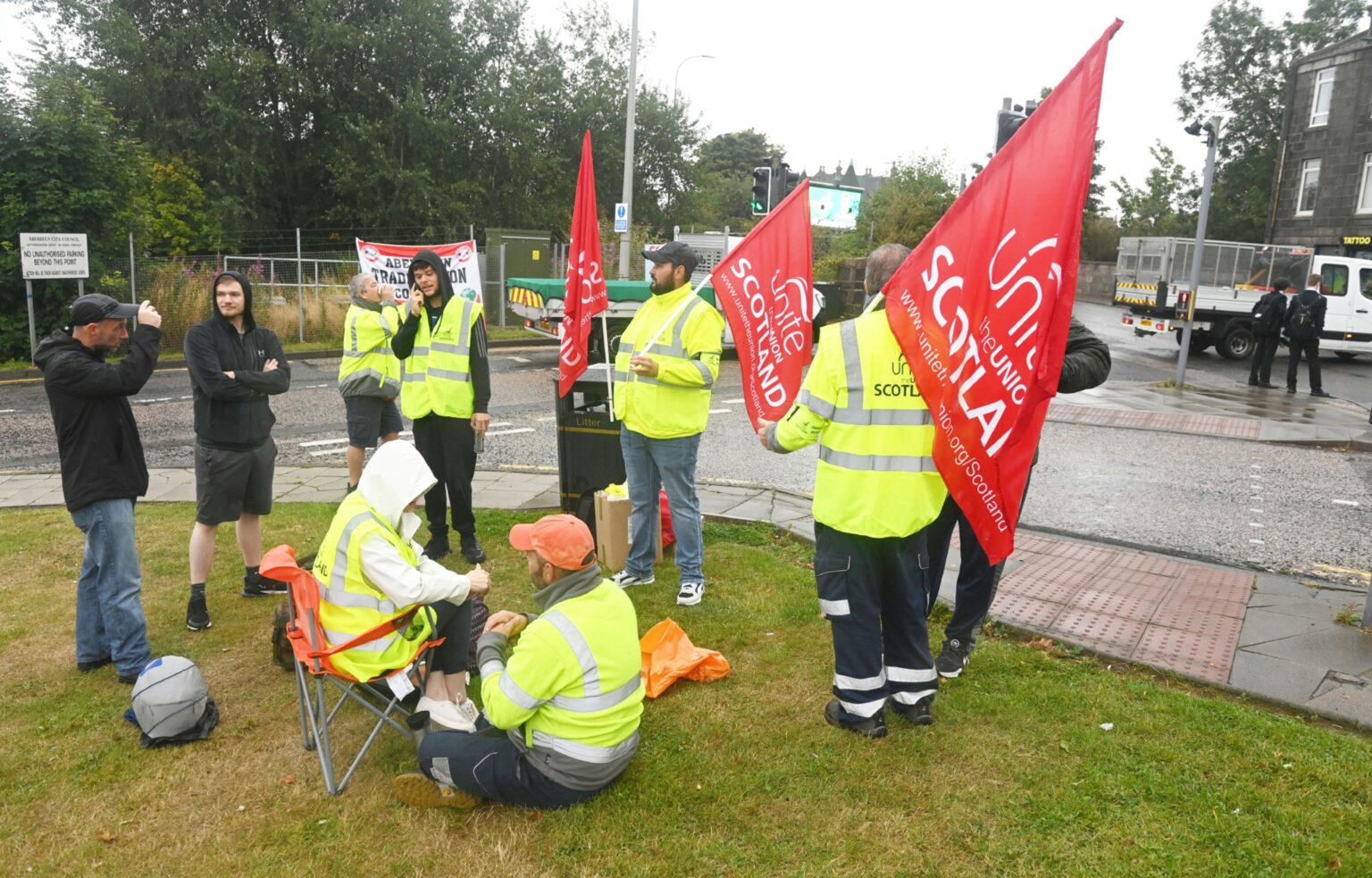 Bin strikes: Aberdeen and Highland refuse workers take to picket lines