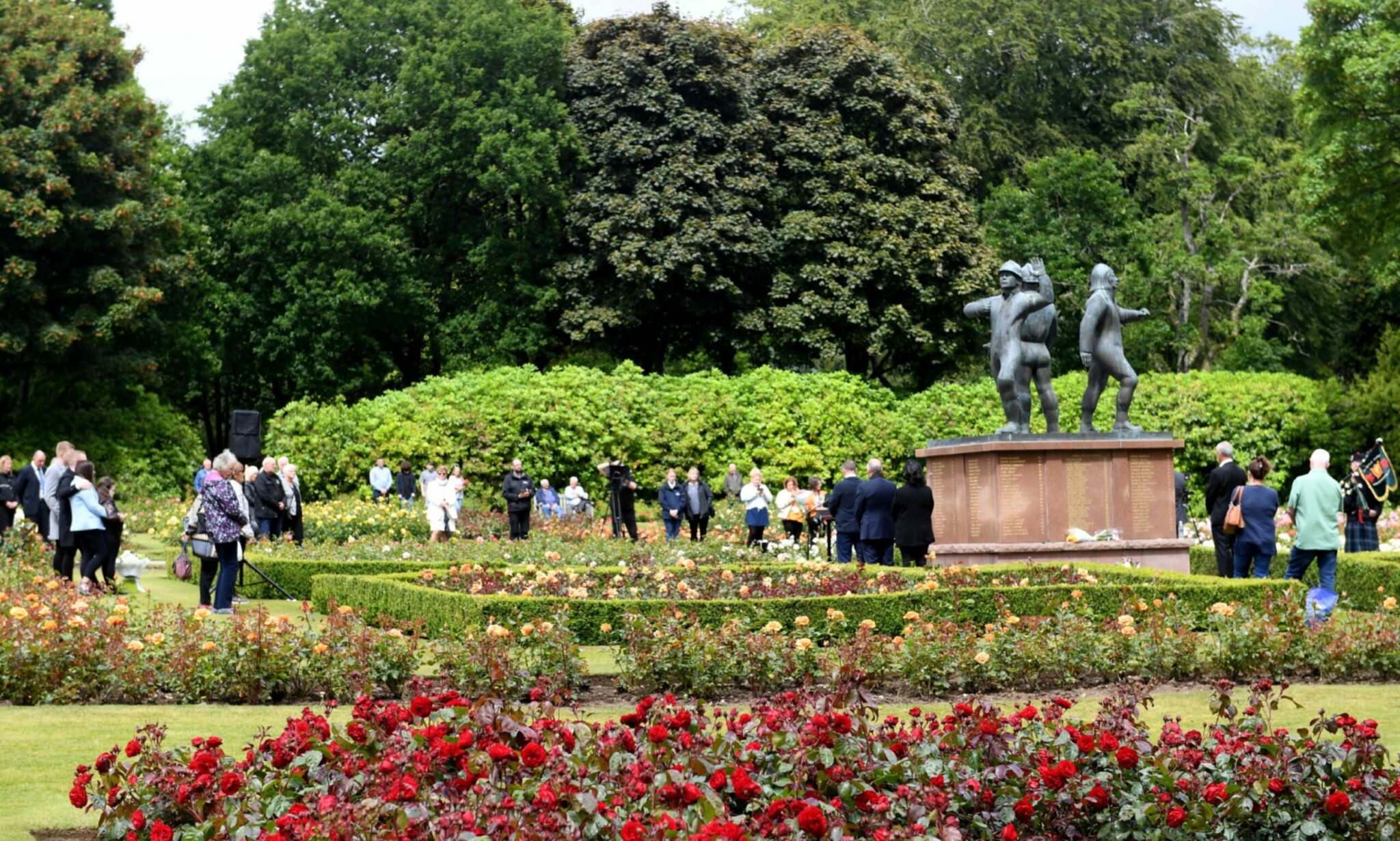 Council row over £16k rose bill for Piper Alpha memorial garden