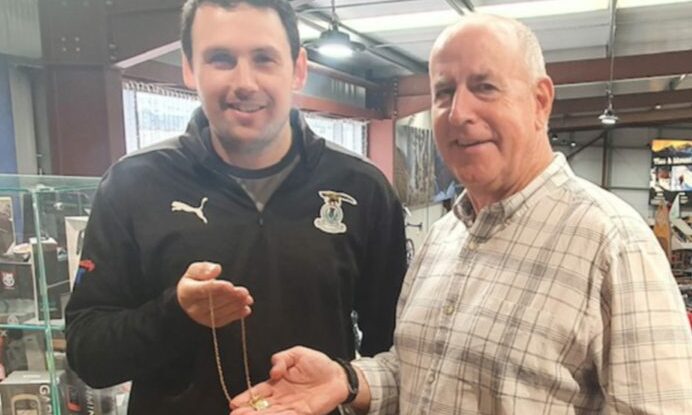 100-year-old medal gifted to Inverness Football Memories project