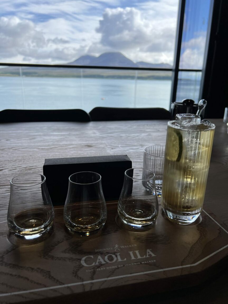 Does Caol Ila Distillery boast the best view to enjoy a dram?