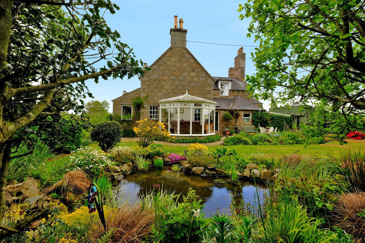 Inside the £410k Ellon home with a sauna, hot tub and fairy trail