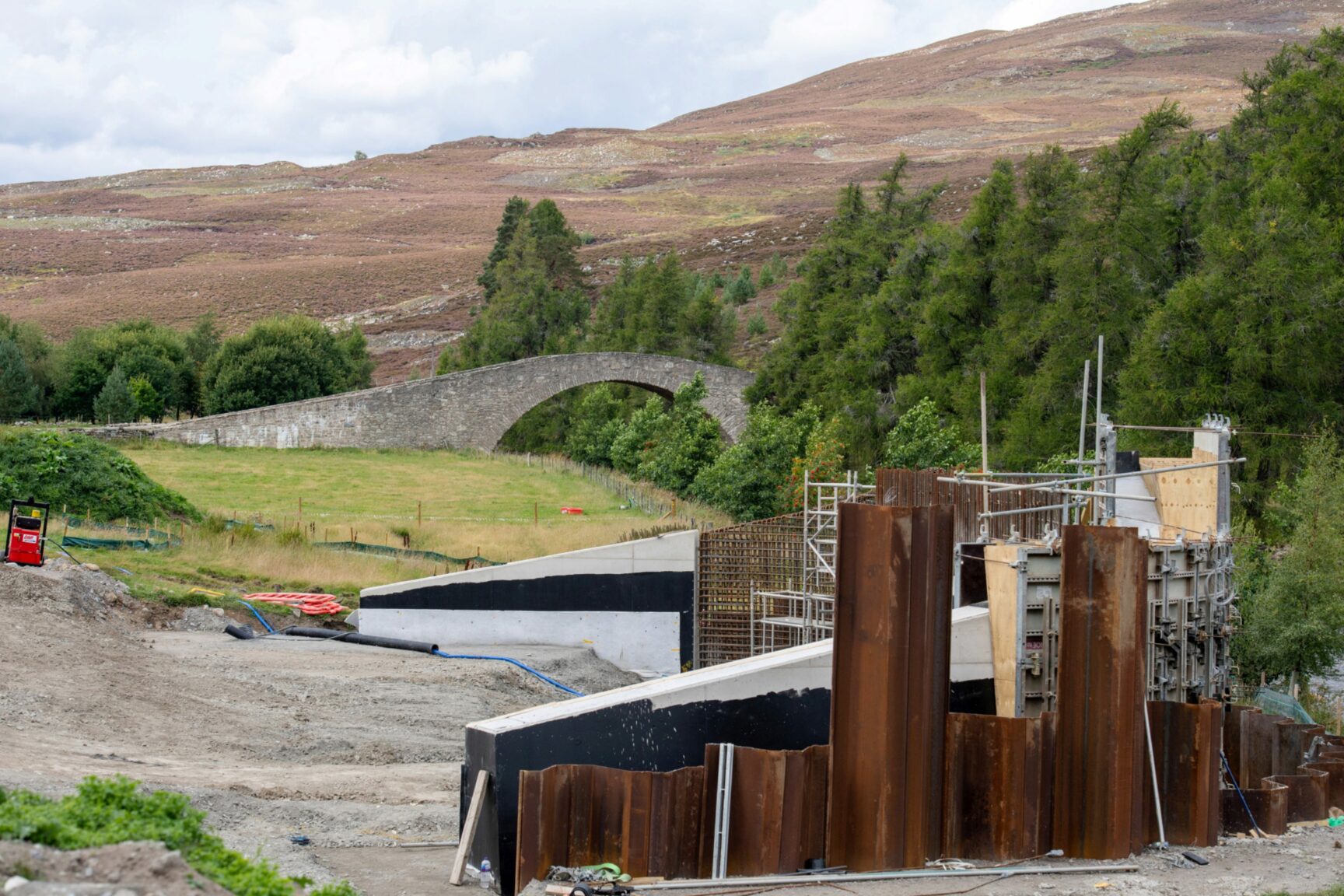 Gairnshiel Bridge replacement on track for completion by February