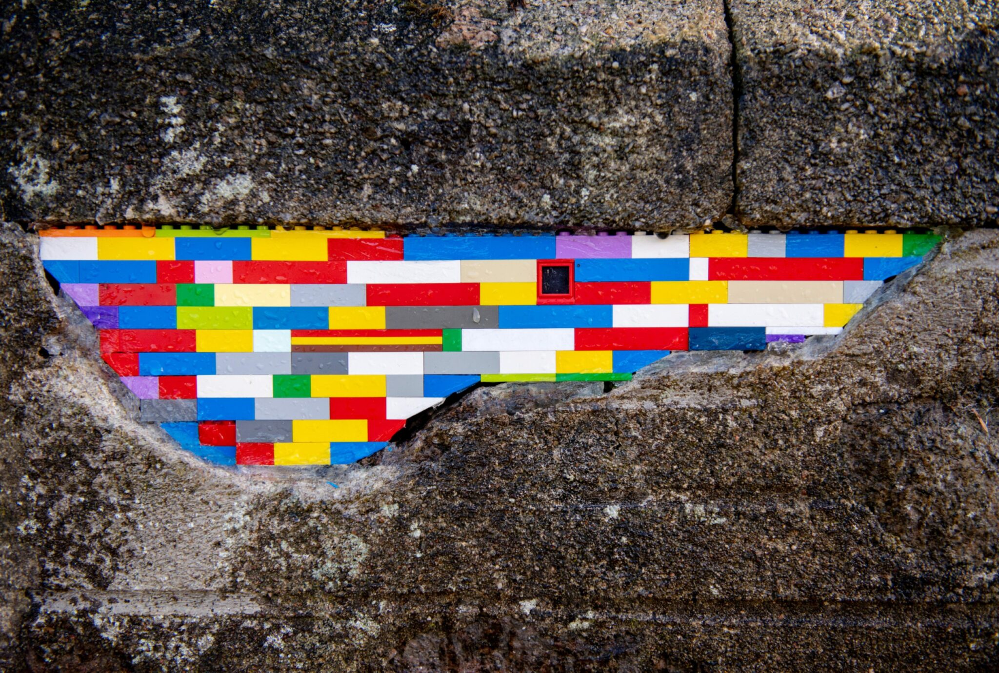 Aberdeen street brightened with Lego as part of global project