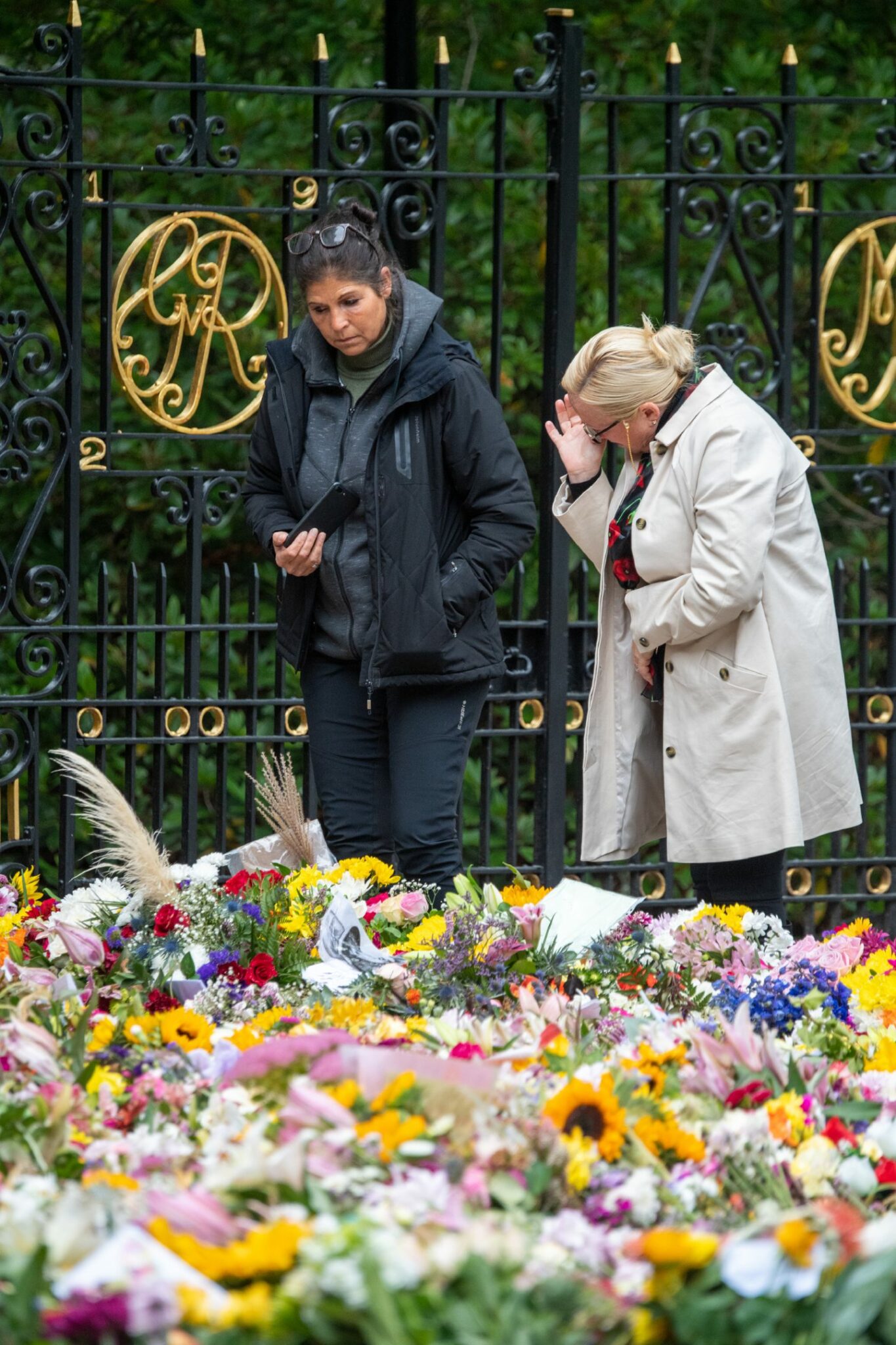 Balmoral tributes continue to grow during the Queen's funeral