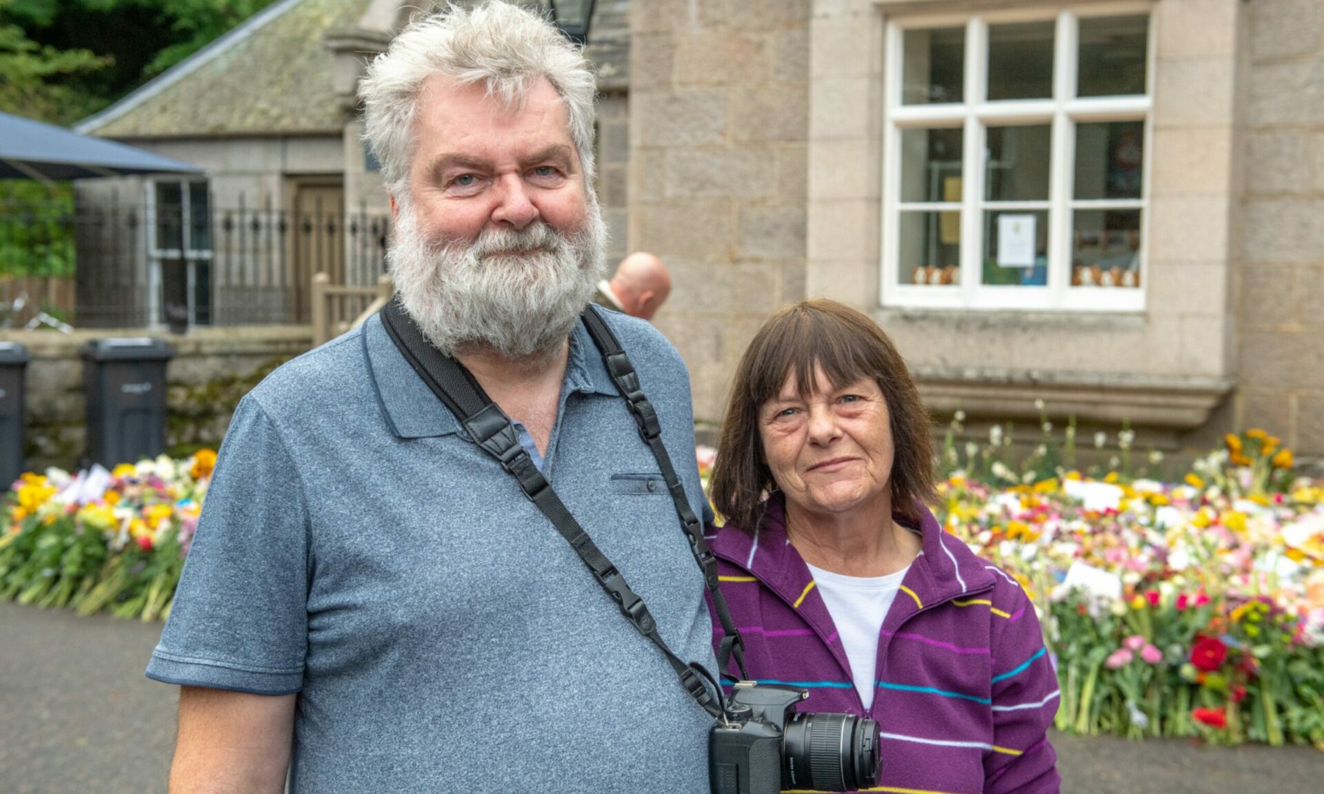 Balmoral tributes continue to grow during the Queen's funeral