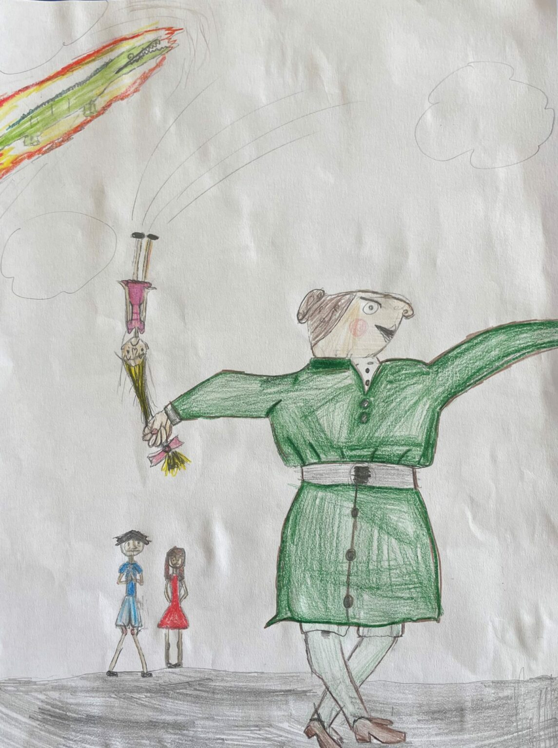 Roald Dahl Highland pupil drawings