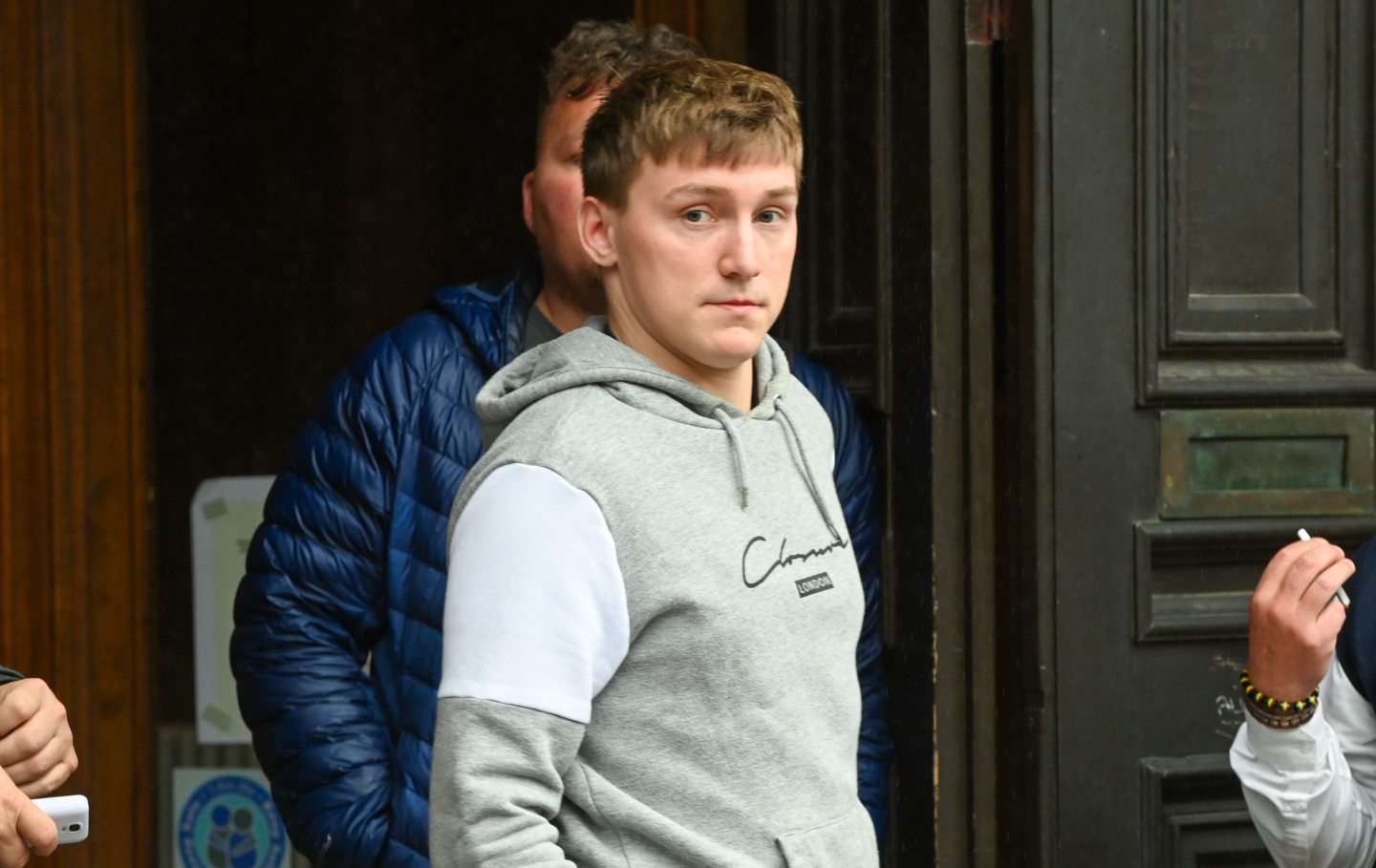 Cocaine driver mounted pavements, struck plant pots and hit road sign