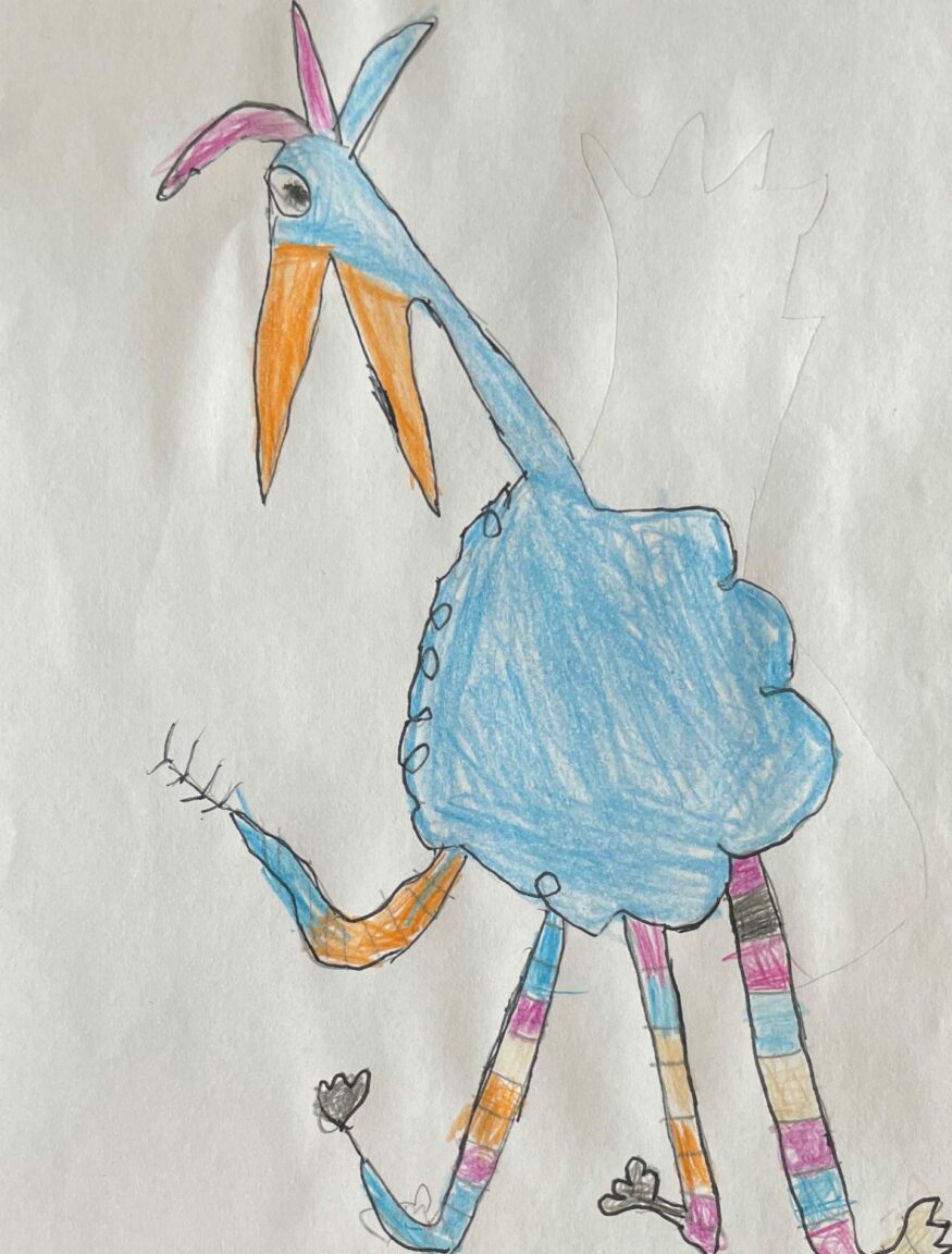 Roald Dahl Highland pupil drawings