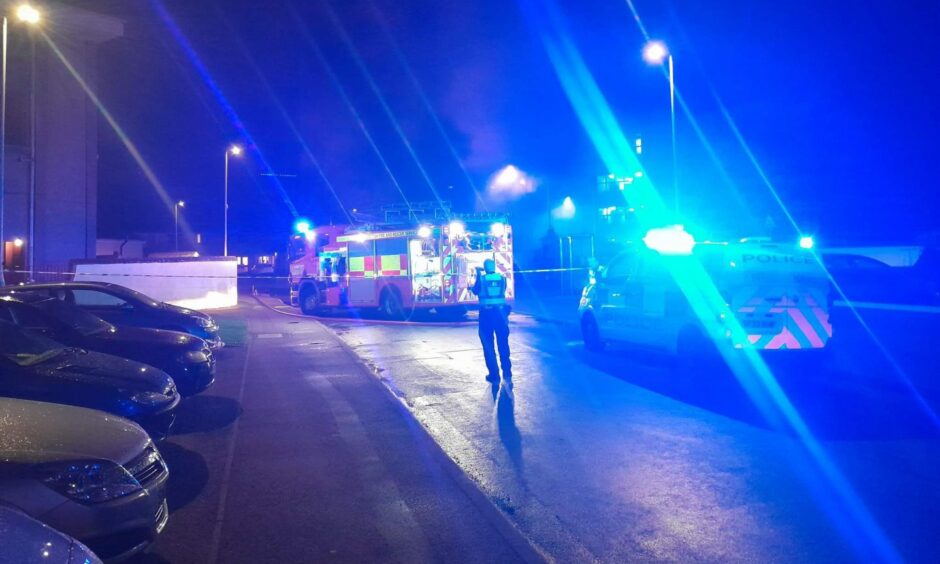 Car fire on Benula Road in Inverness treated as 'suspicious'