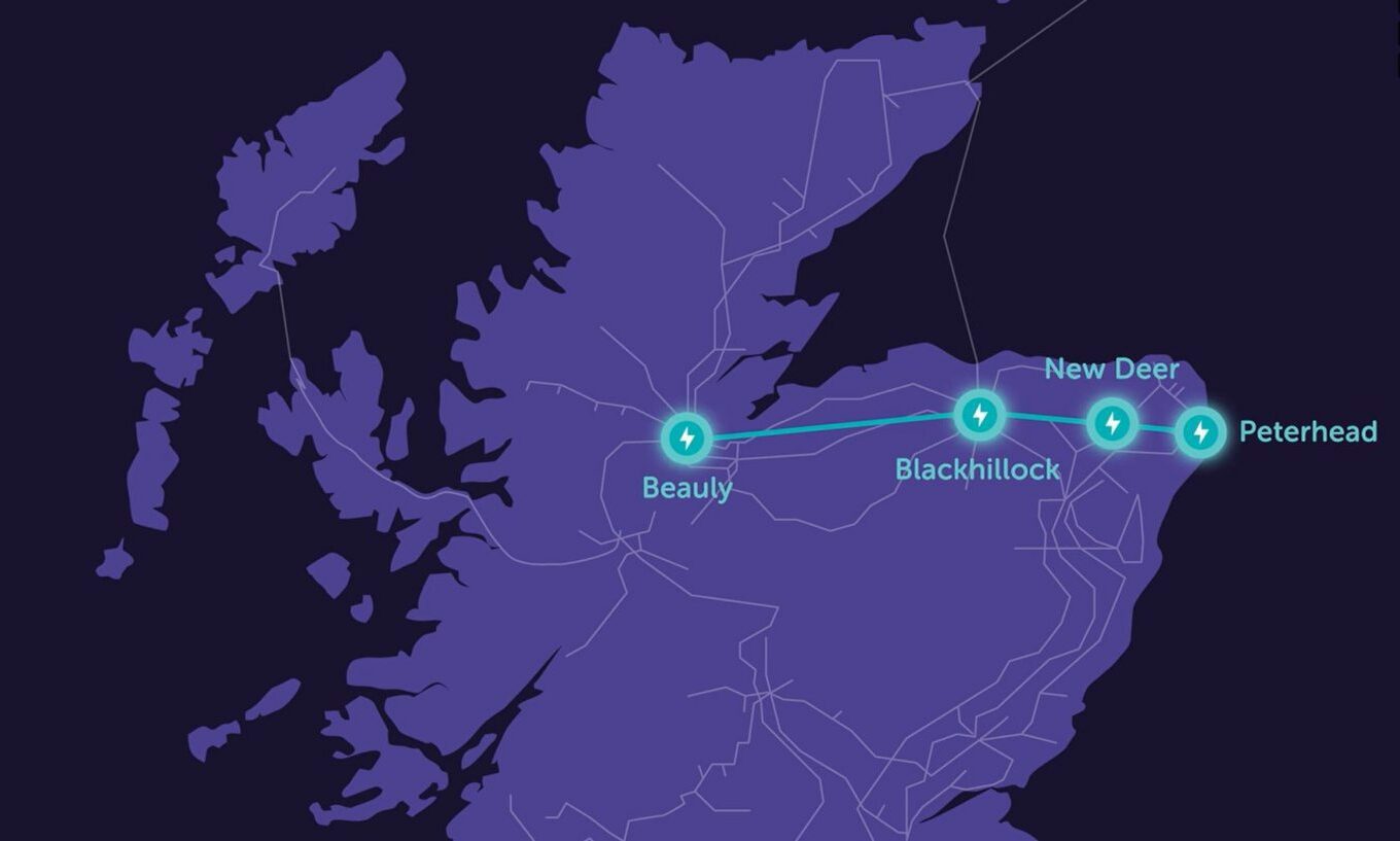 New 120-mile powerline stretching from Peterhead to Beauly to be built ...
