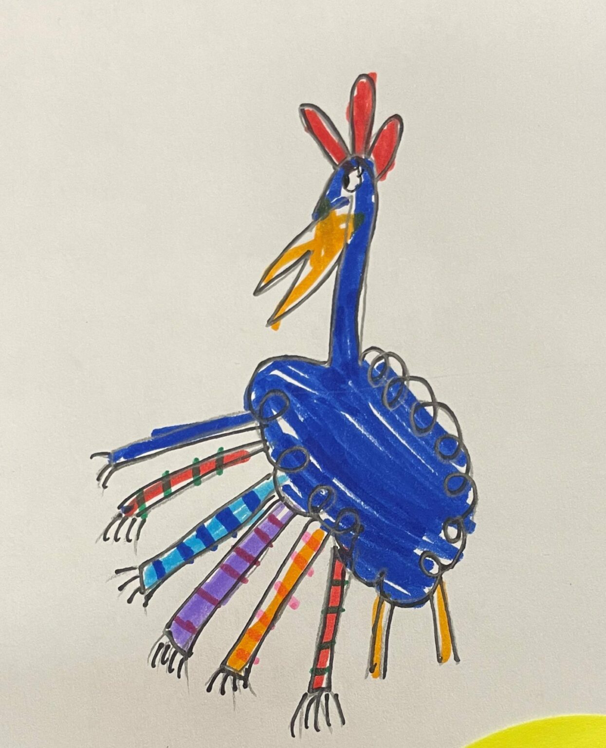 Roald Dahl Highland pupil drawings