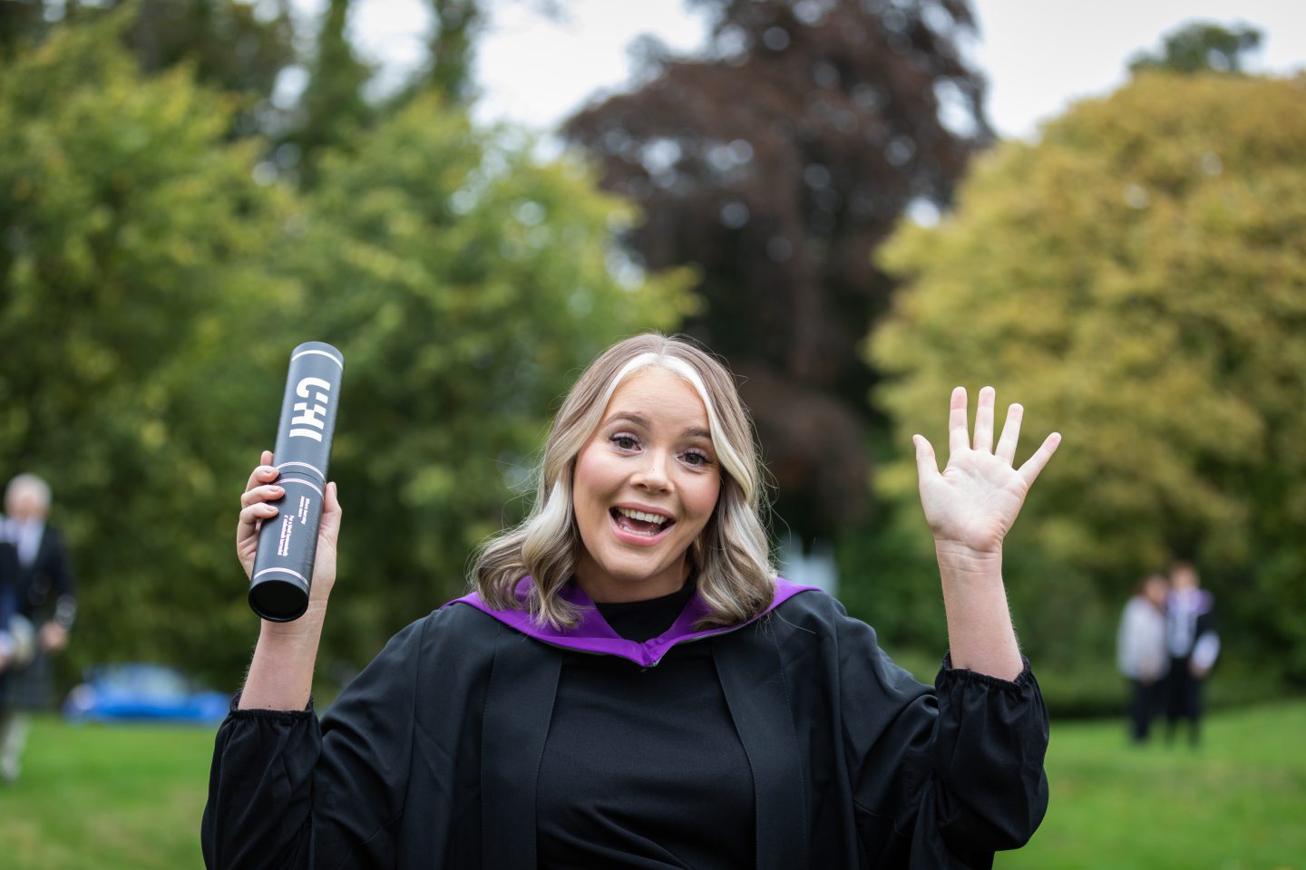UHI Inverness Graduations: Sarah McCarvel welcomed new baby during ...