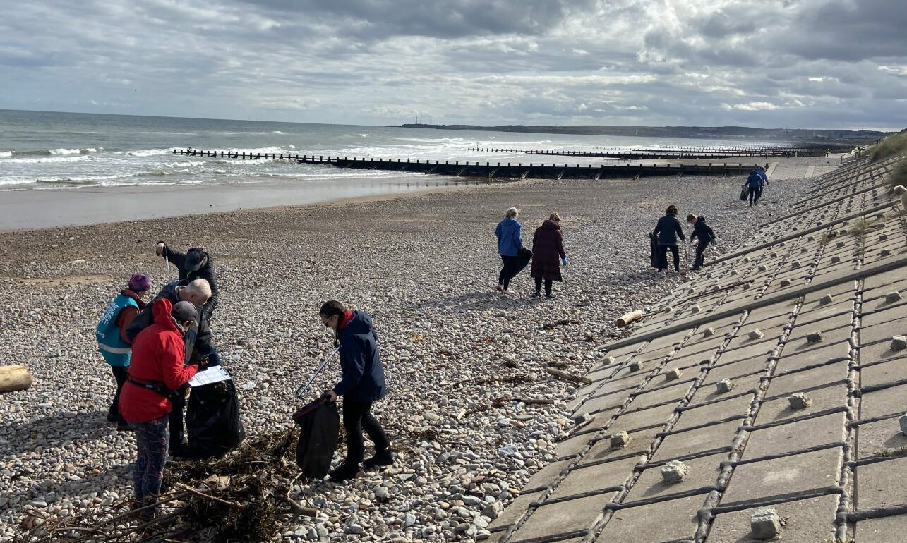 Aberdeen residents clean up for the Great British Beach Clean