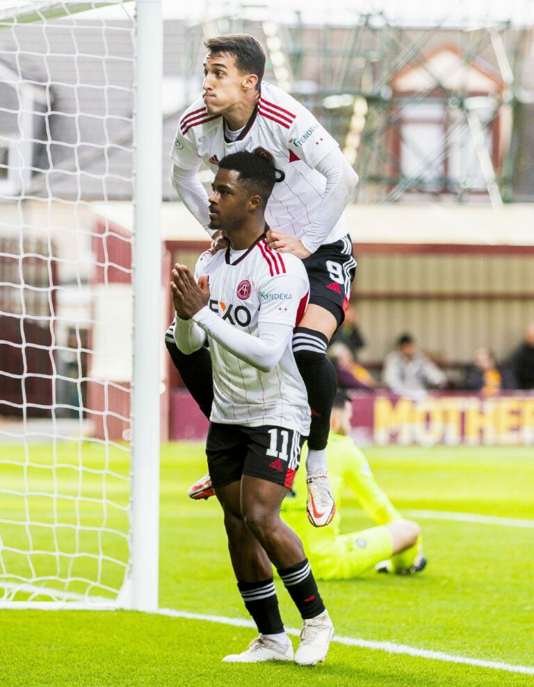 Aberdeen boss Jim Goodwin delighted to send travelling Dons support ...