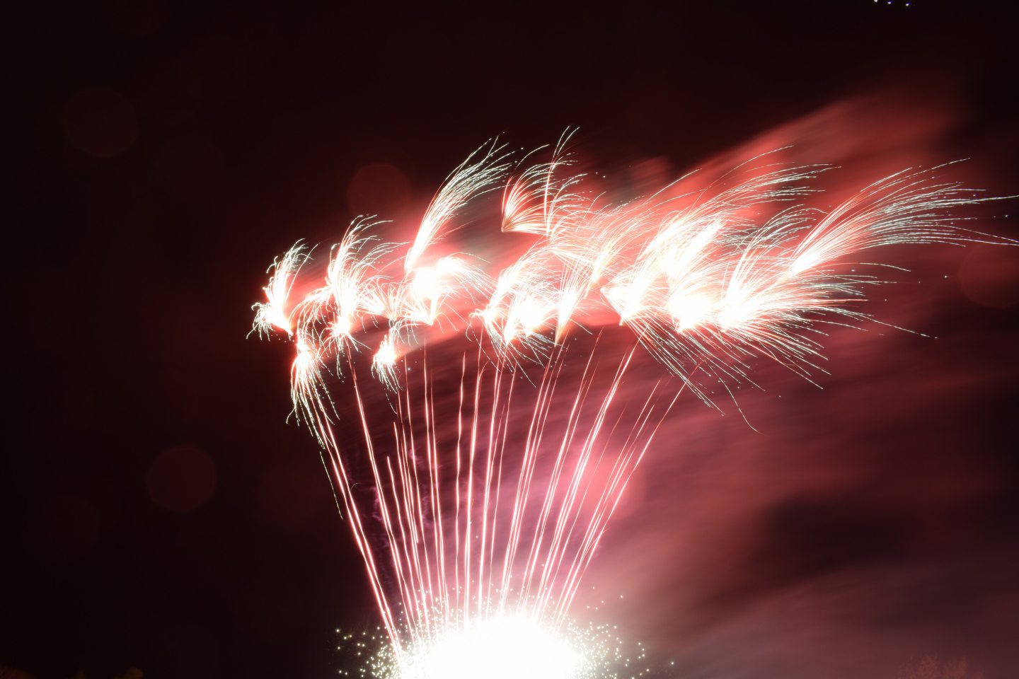 Thousands turn out as fireworks light up the night sky once again in ...