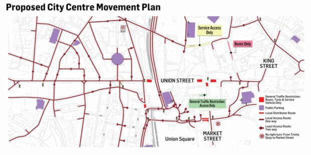 Consultation launched on plans for reduced Union Street access