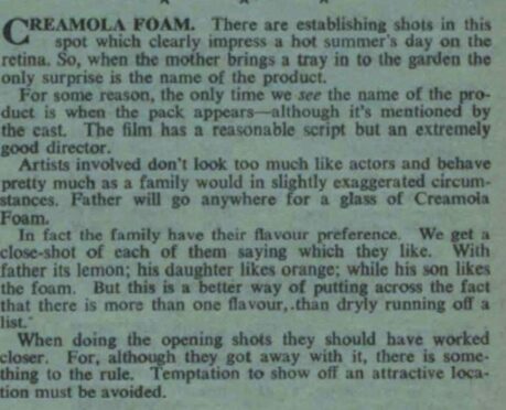 Creamola Foam: Aberdeen launched fizzy drink was national favourite