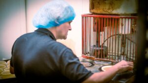 The making of the Aberdeen Football Club's Pittodrie pie