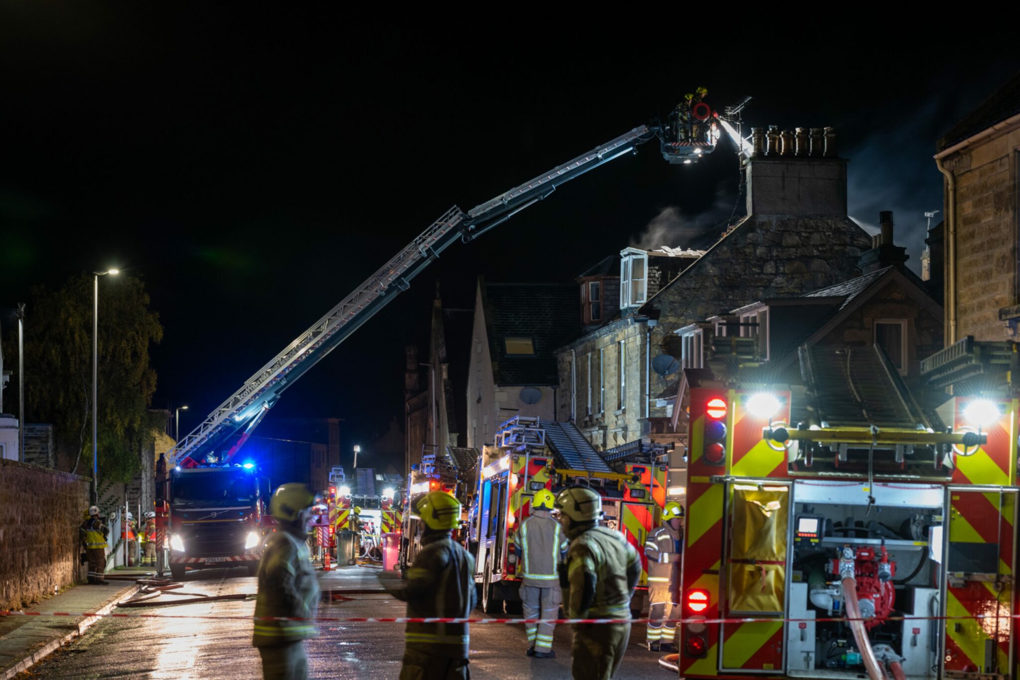 Inside Elgin flats being renovated almost three years after fire