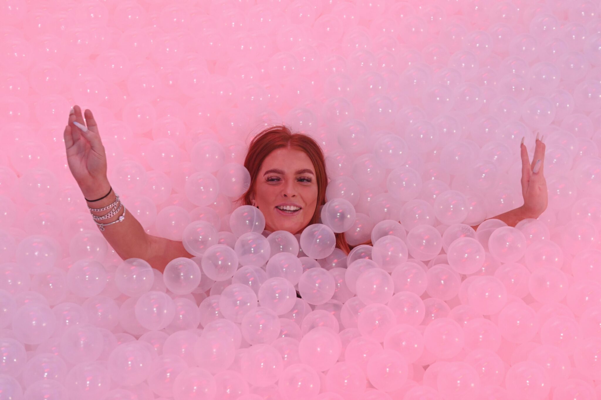 First visitors dive into ball pit at new Aberdeen venue 3 Mad Hatters