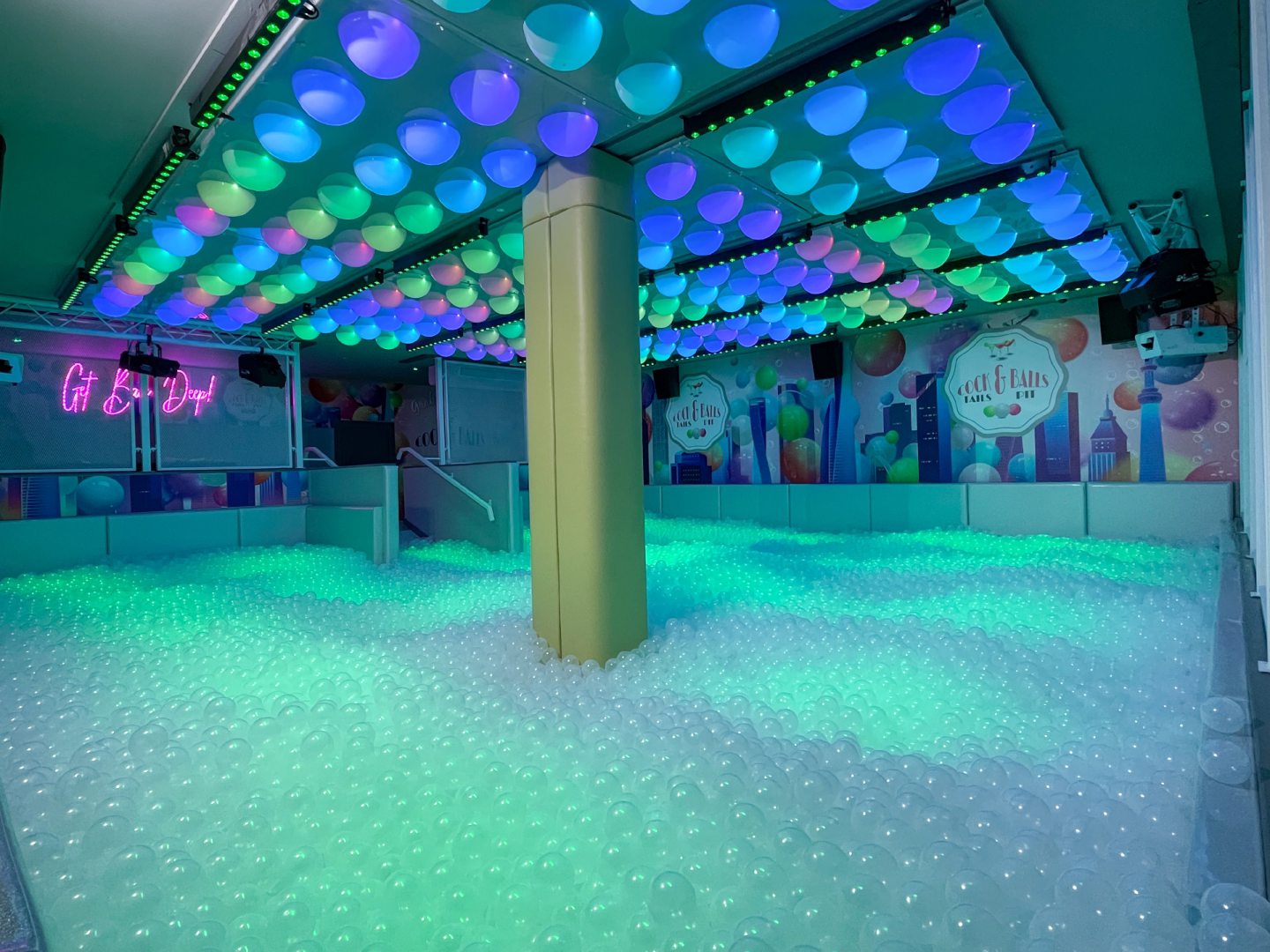 First visitors dive into ball pit at new Aberdeen venue 3 Mad Hatters