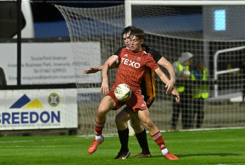 Neil Simpson: Aberdeen striker Alfie Bavidge looks like scoring with ...