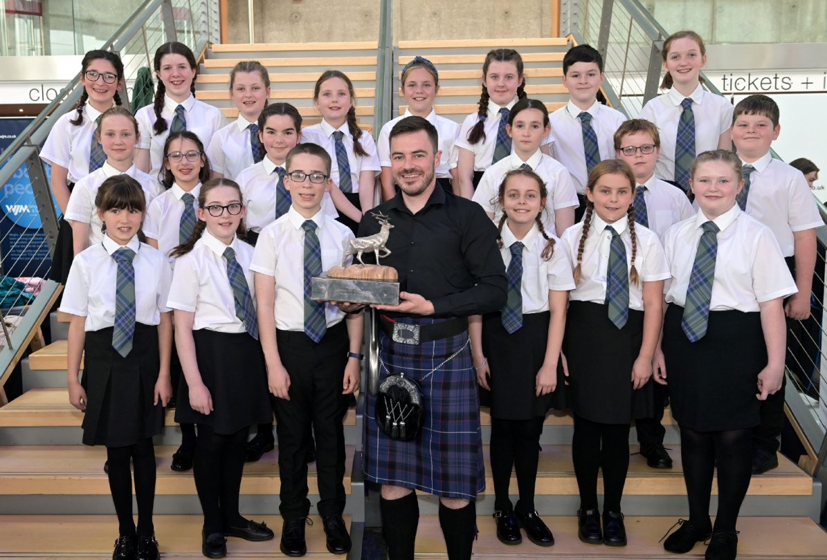Sir E Scott School from Harris wins big at the Mod with 11 trophies