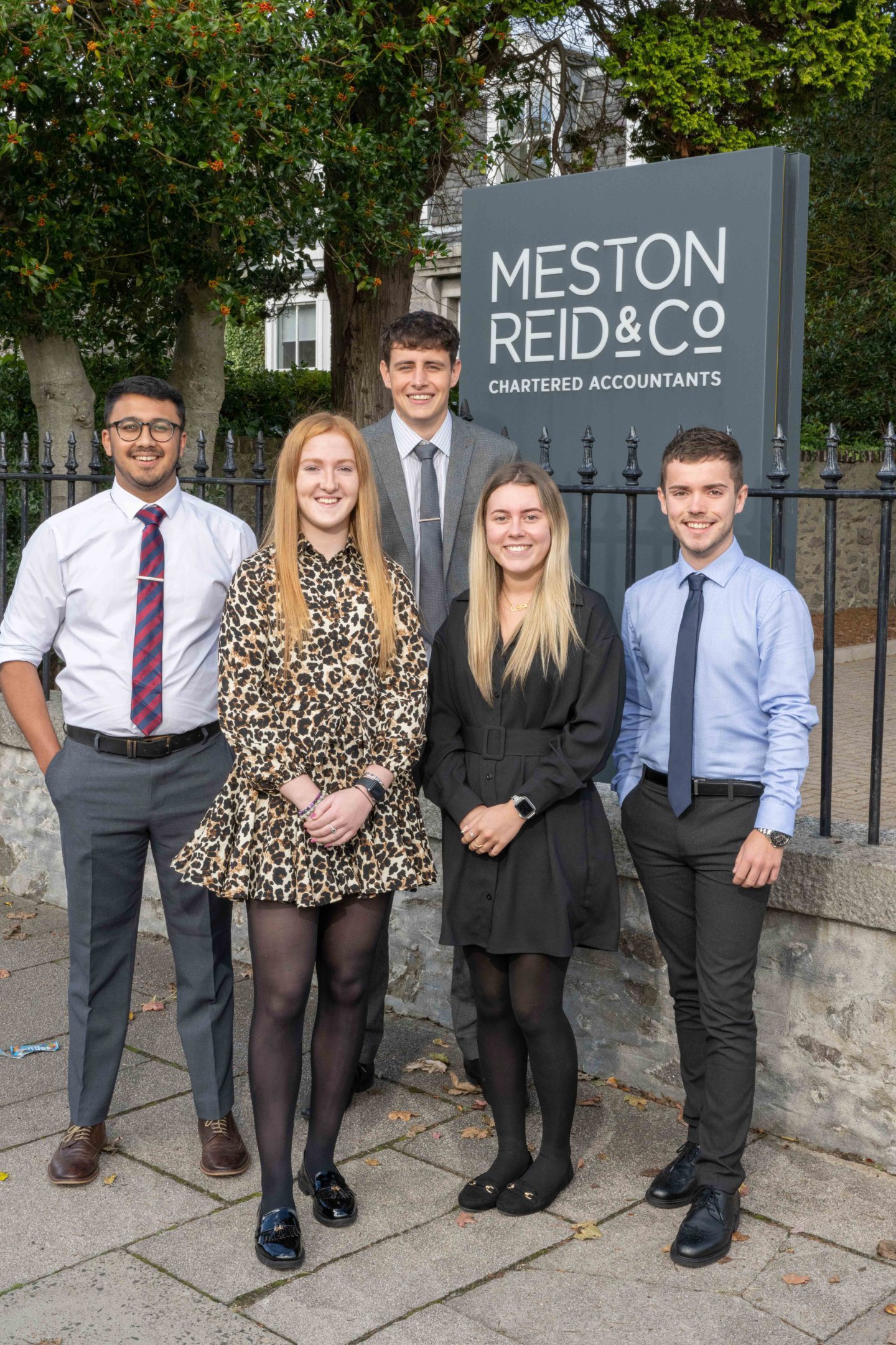 Meston Reid & Co takes five new accountancy trainees on board