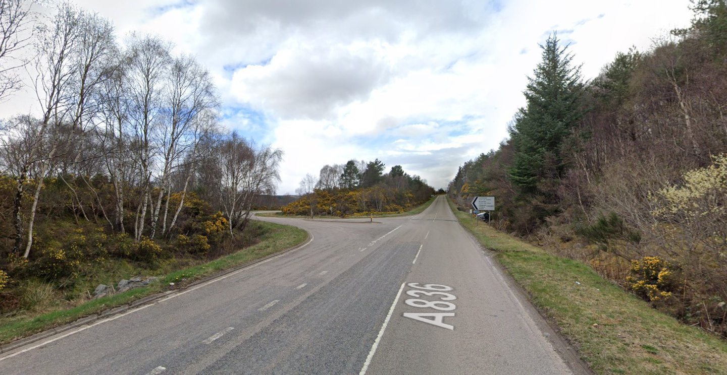Section of A836 closed following one-car crash near Lairg - Press and ...