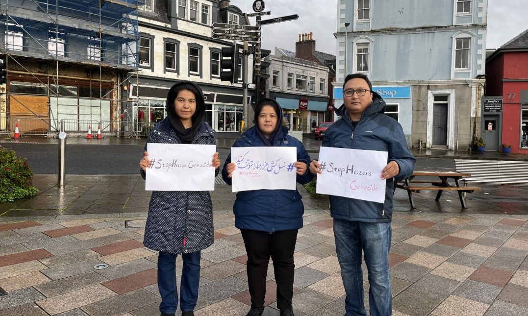 Frishta and Farzana helping people in Afghanistan from Stornoway