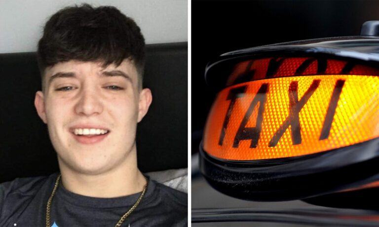 Teenage fare-dodger smashed taxi windscreen with garden chair