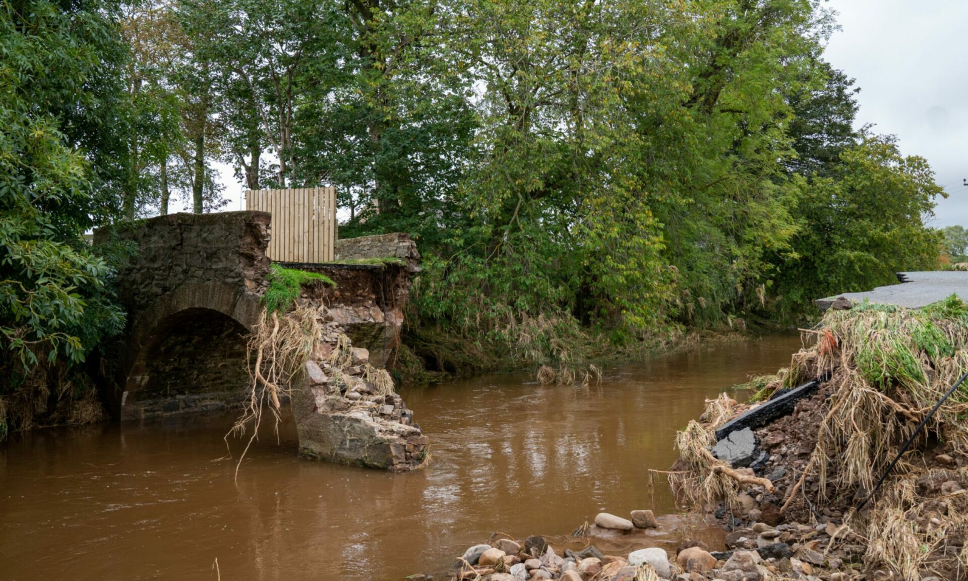 Fourth of six King Edward bridges damaged by floods reopens