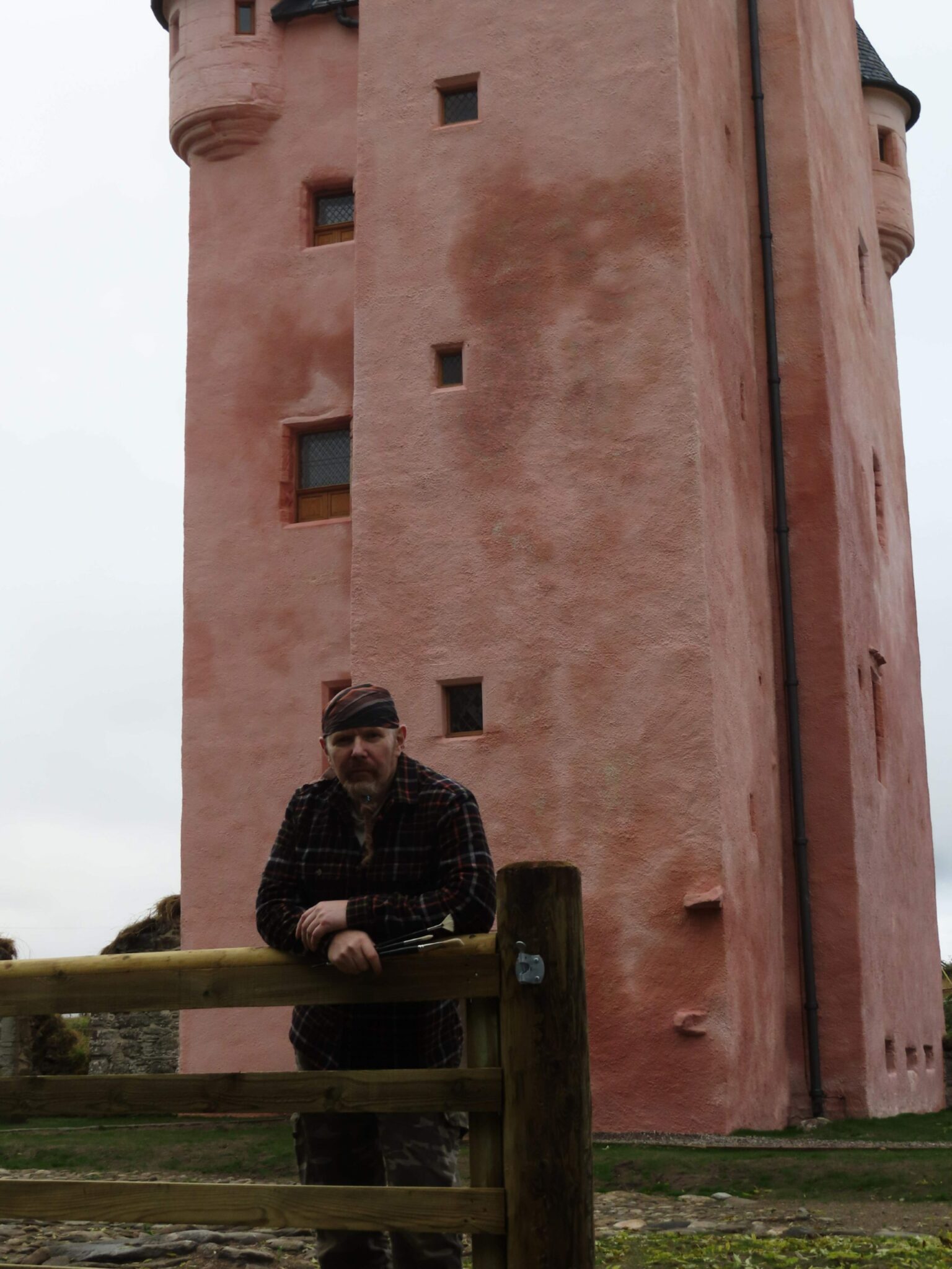 Fairburn Tower: Artist's Highland castle transformation on TV