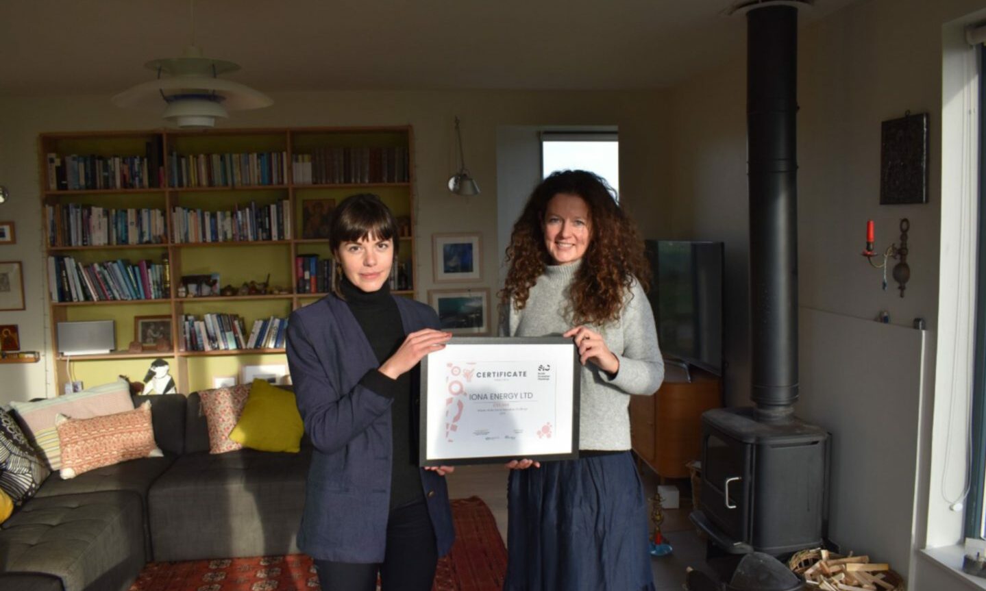 Iona heat network scoops £50,000 to move away from fossil fuels