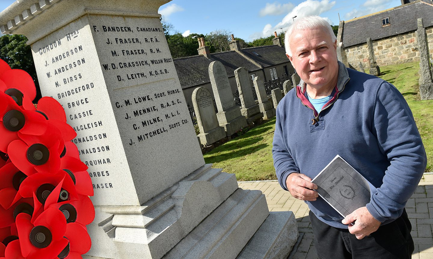 Back from the dead: Aberdeenshire's intriguing war memorials