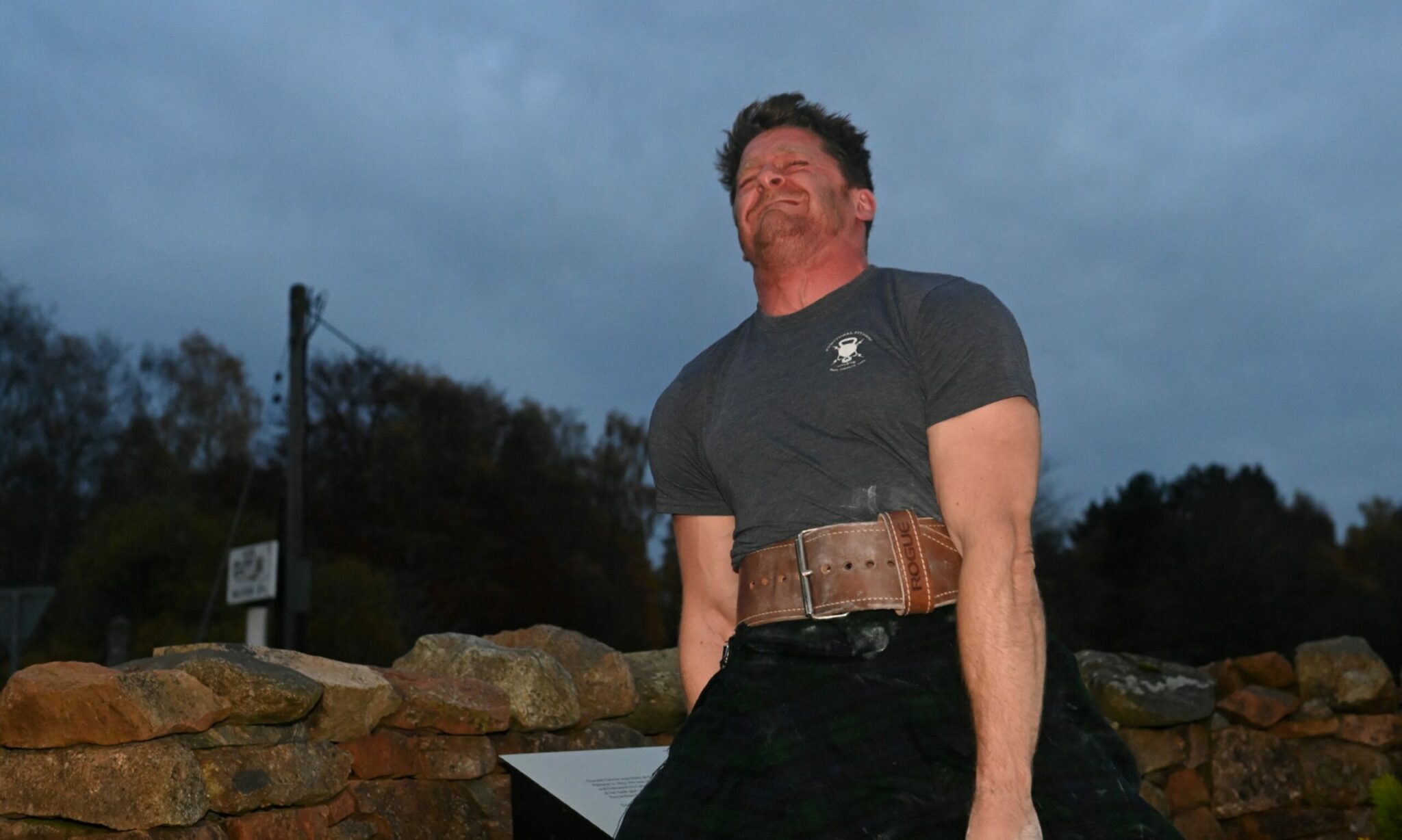 WATCH: Army captain successfully lifts legendary Dinnie Stones for ...