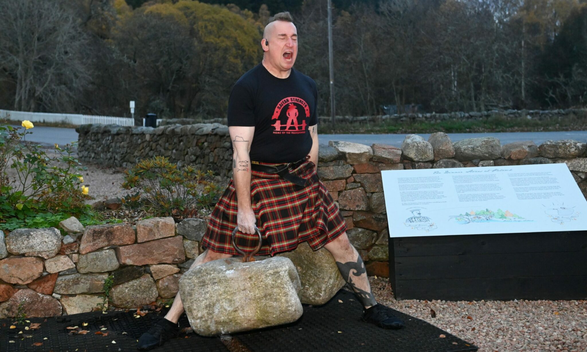 WATCH: Army captain successfully lifts legendary Dinnie Stones for ...