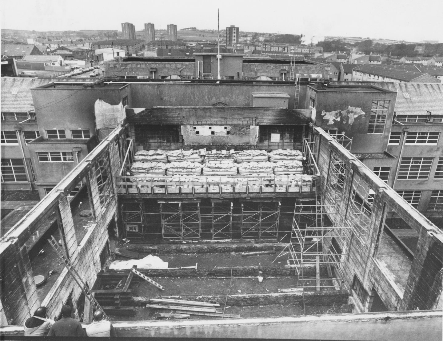 In pictures: The massive blaze at Powis Academy in Aberdeen 40 years ...