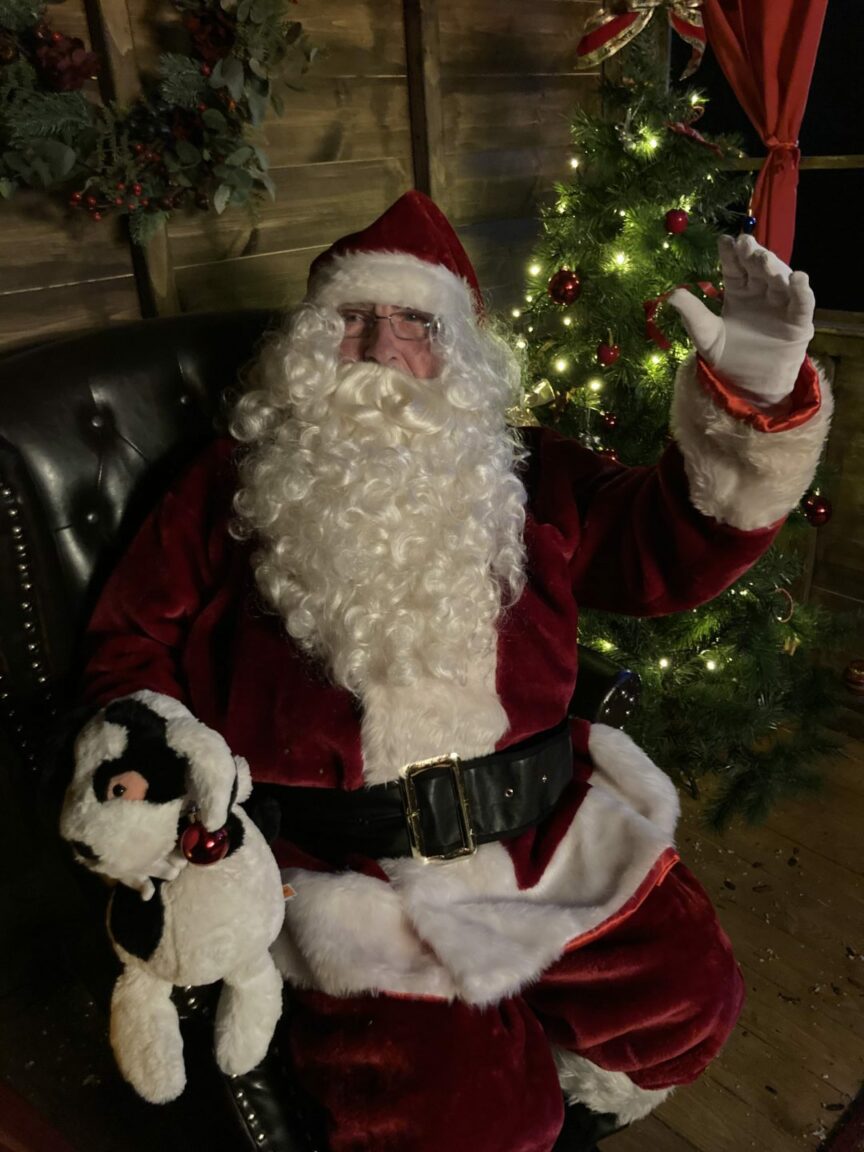 Meet Santa and his elves who are supporting Charlie House