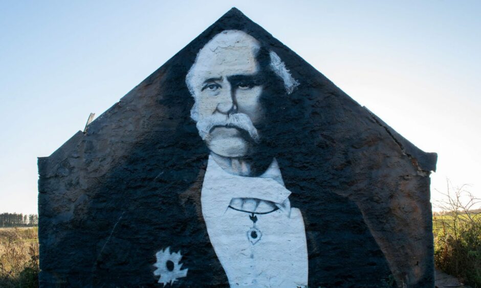 Artists behind Thomas Blake Glover murals at Toll of Birness revealed ...