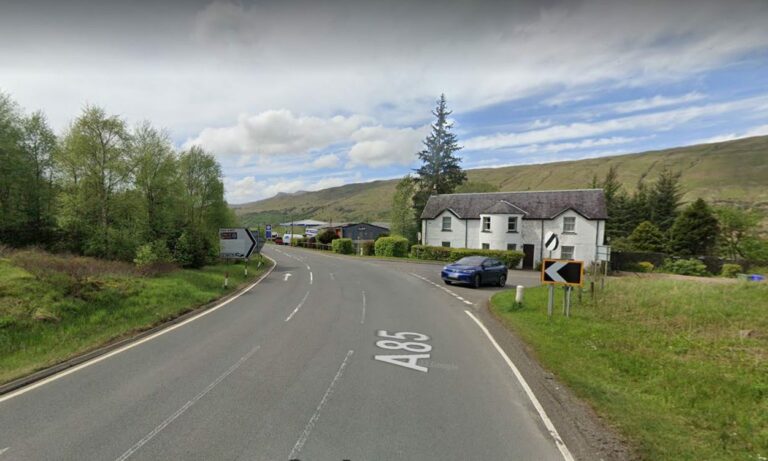 Five vehicle crash closes A85 near Lix Toll - Press and Journal