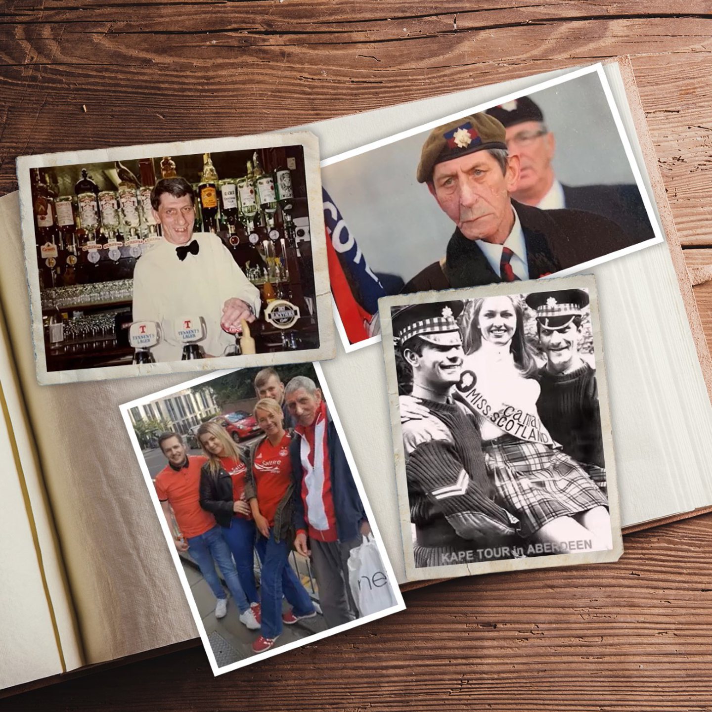 Final salute for veteran and Dons fan James Clunes, Aberdeen