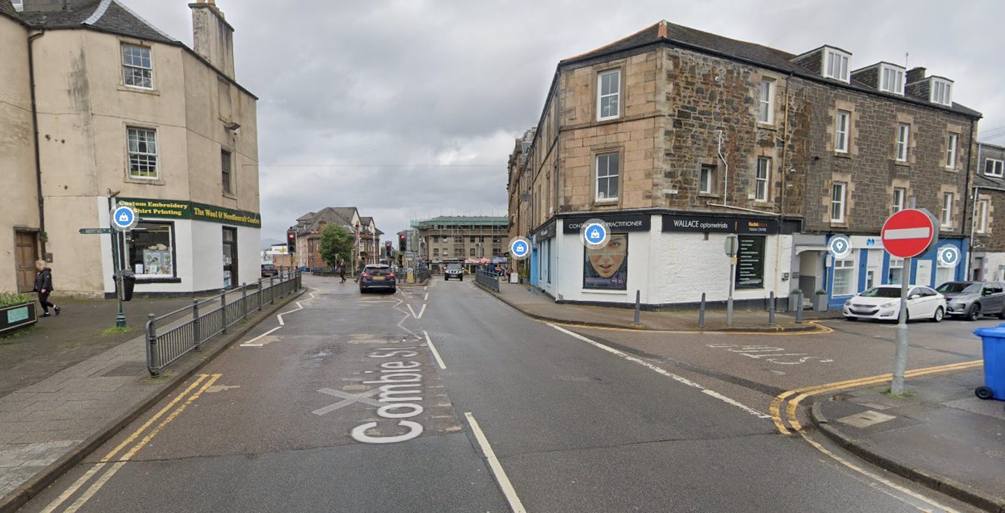 Man taken to hospital following crash involving motorbike and car in ...