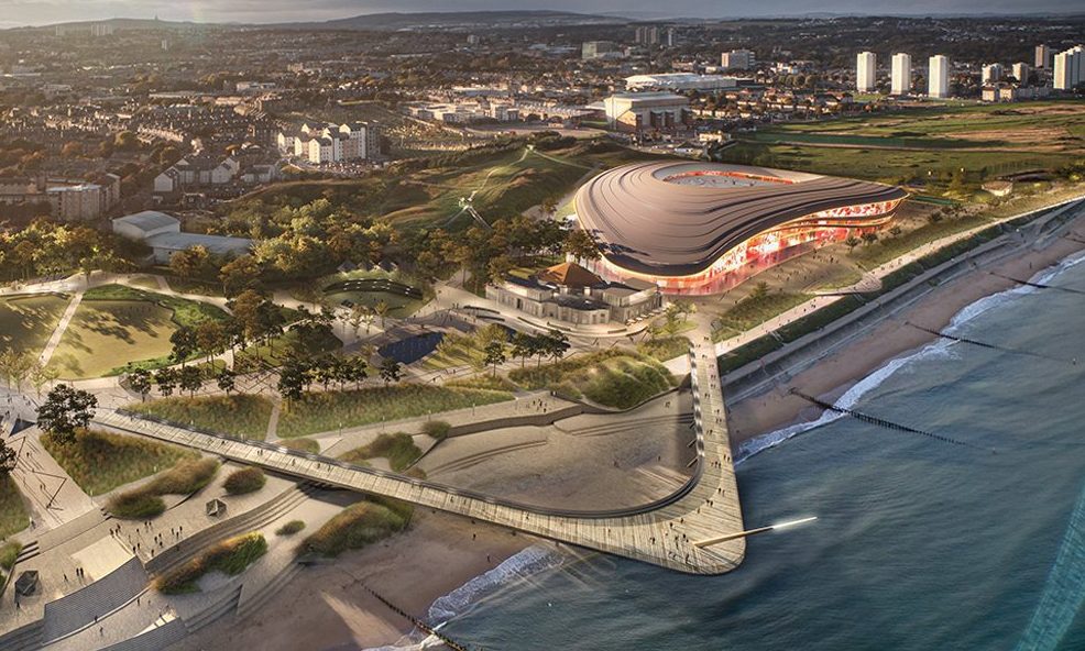 'Dons stadium at Aberdeen beach still possible if the club pays for it'
