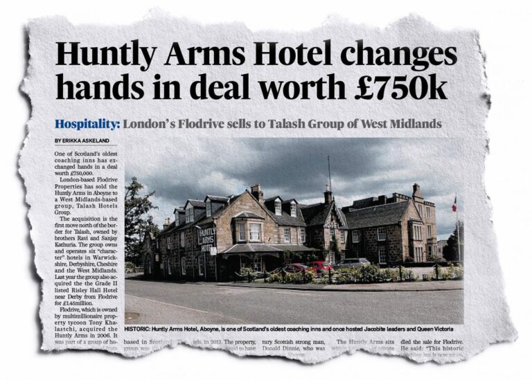 Aboyne campaigners in desperate battle to save Huntly Arms Hotel