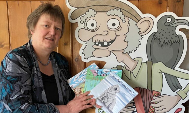 Jackie Ross leading the way in promoting Doric through children's books