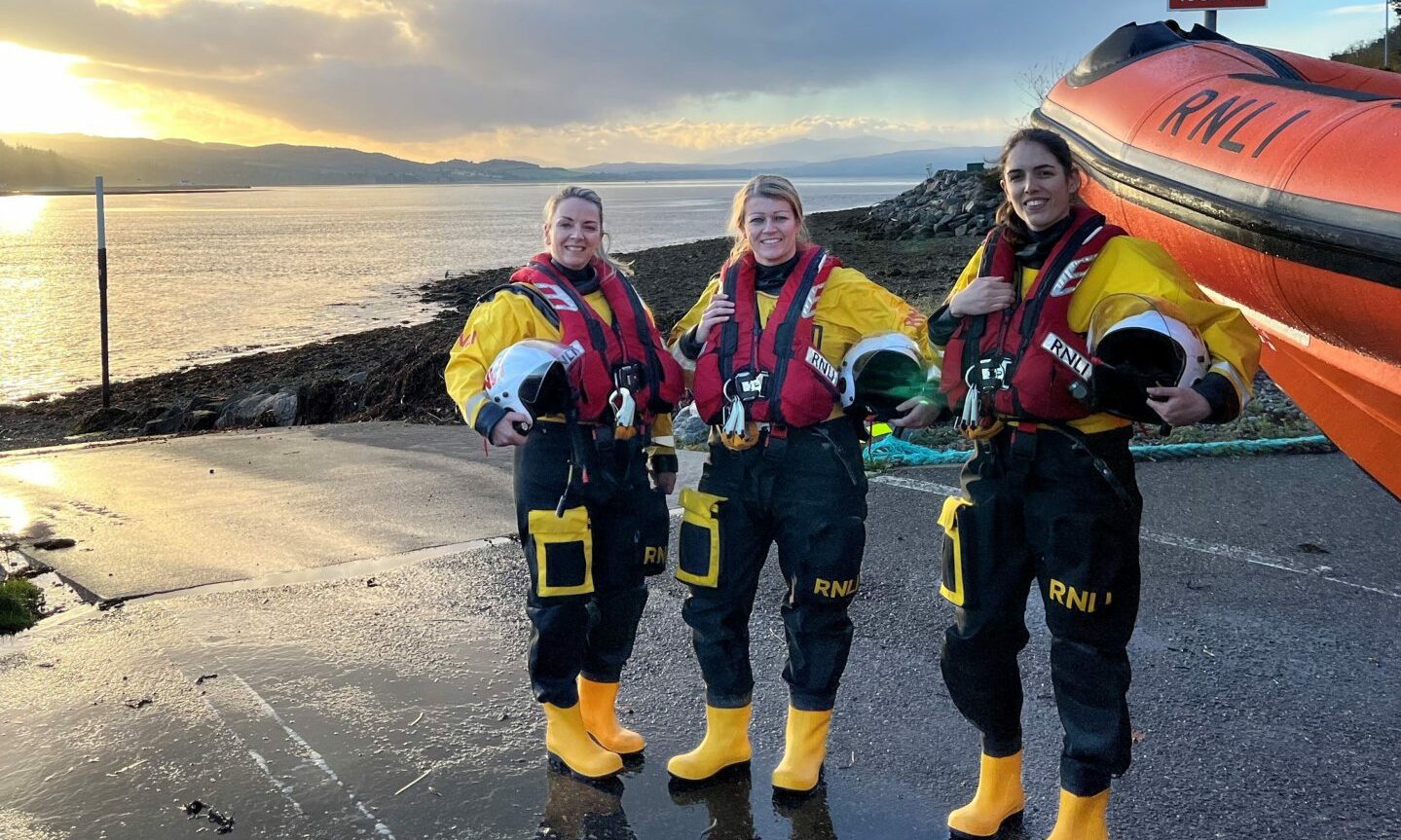 RNLI Kessock's first female helm's inspiring message for volunteers