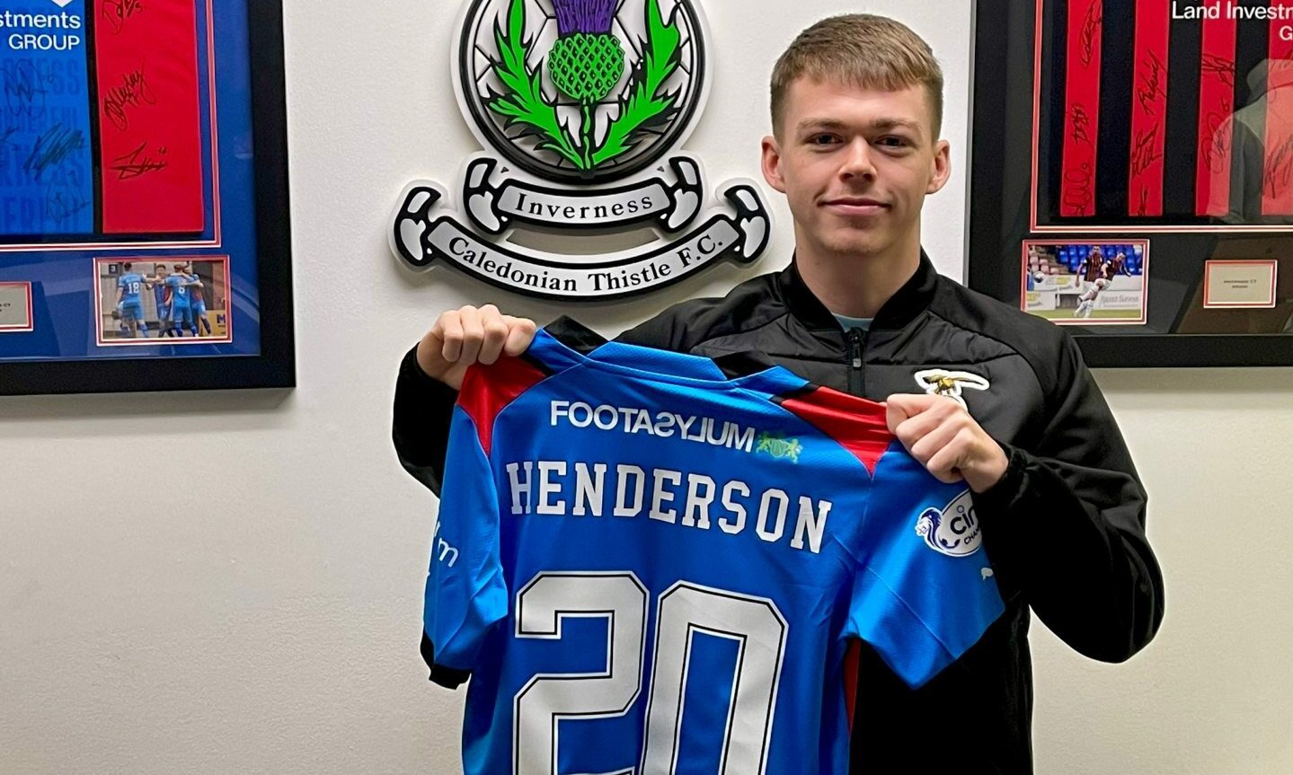 Midfielder Jay Henderson has high hopes of progression on loan at Caley Thistle